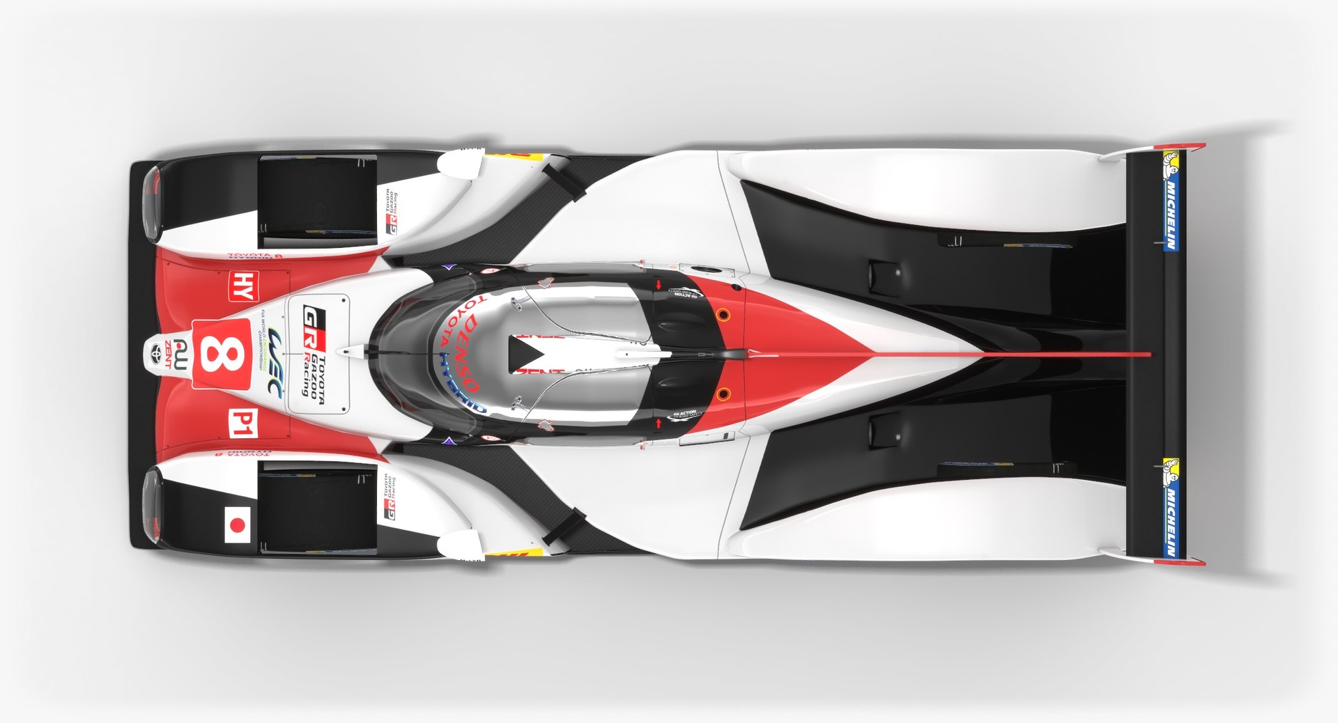 3D Model Toyota Gazoo Racing Ts050 - TurboSquid 1296406