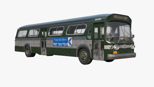 Bus vancouver 3D - TurboSquid 1194423