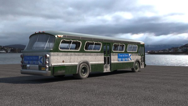 3D FishBowl Bus gmc tdh-5301 - TurboSquid 1744875