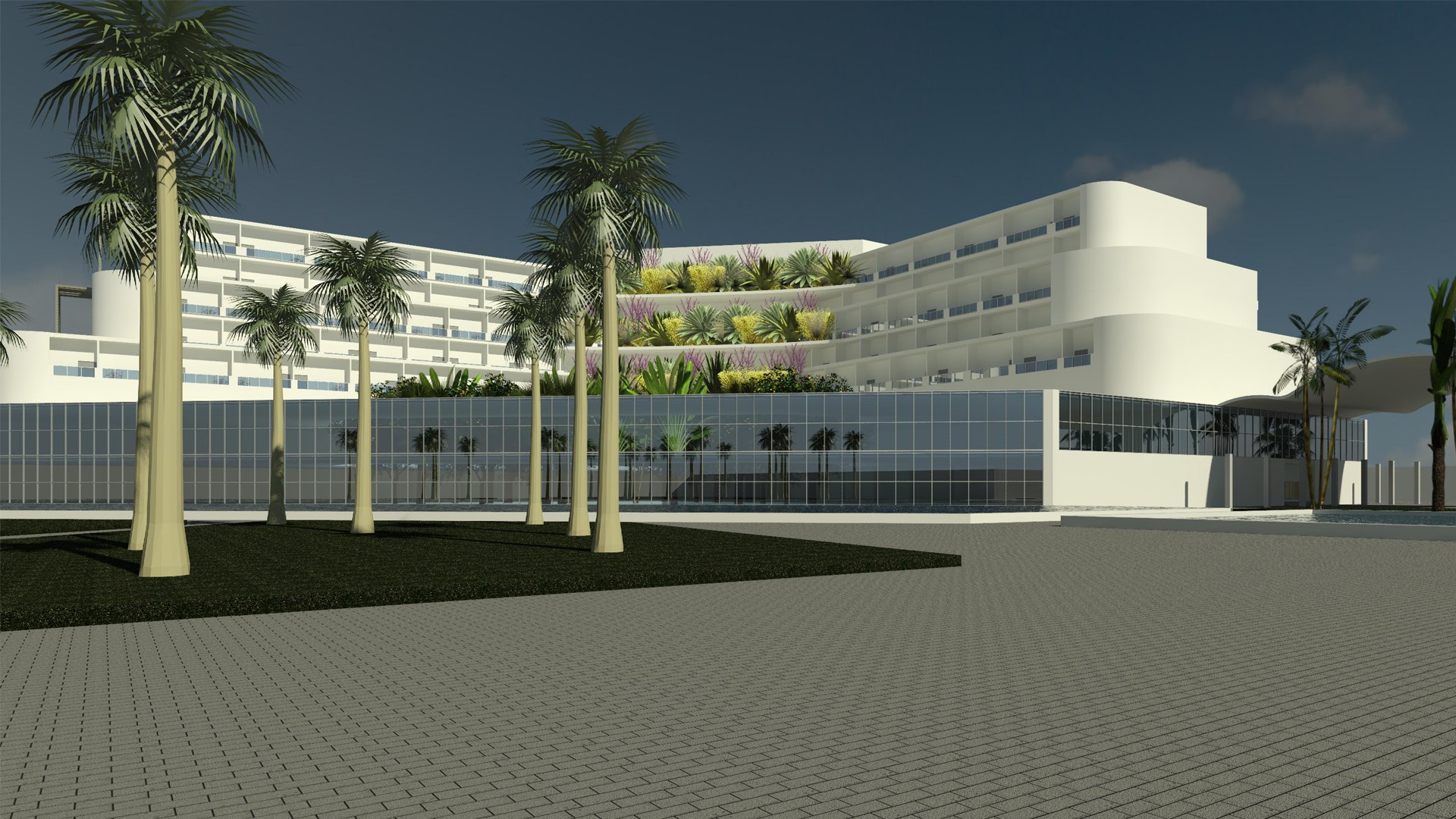 3D Hotel - TurboSquid 2047373
