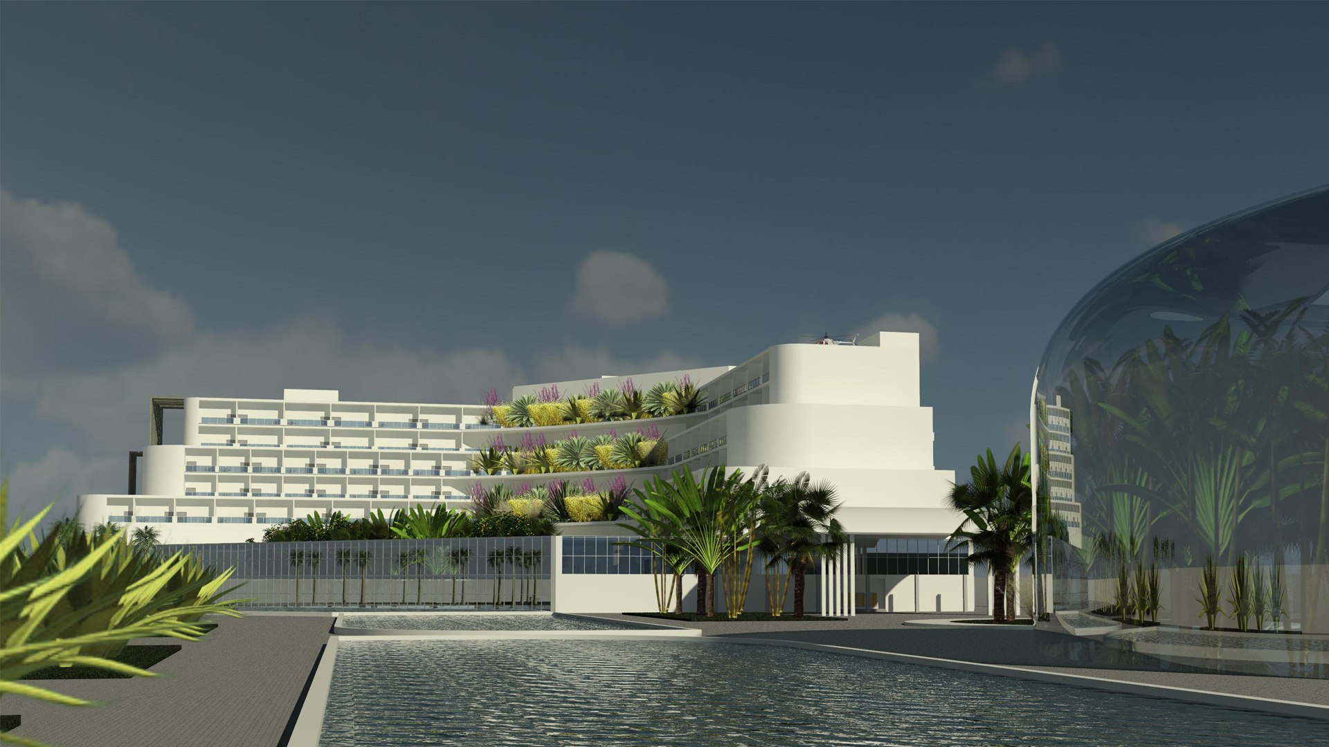 3D Hotel - TurboSquid 2047373