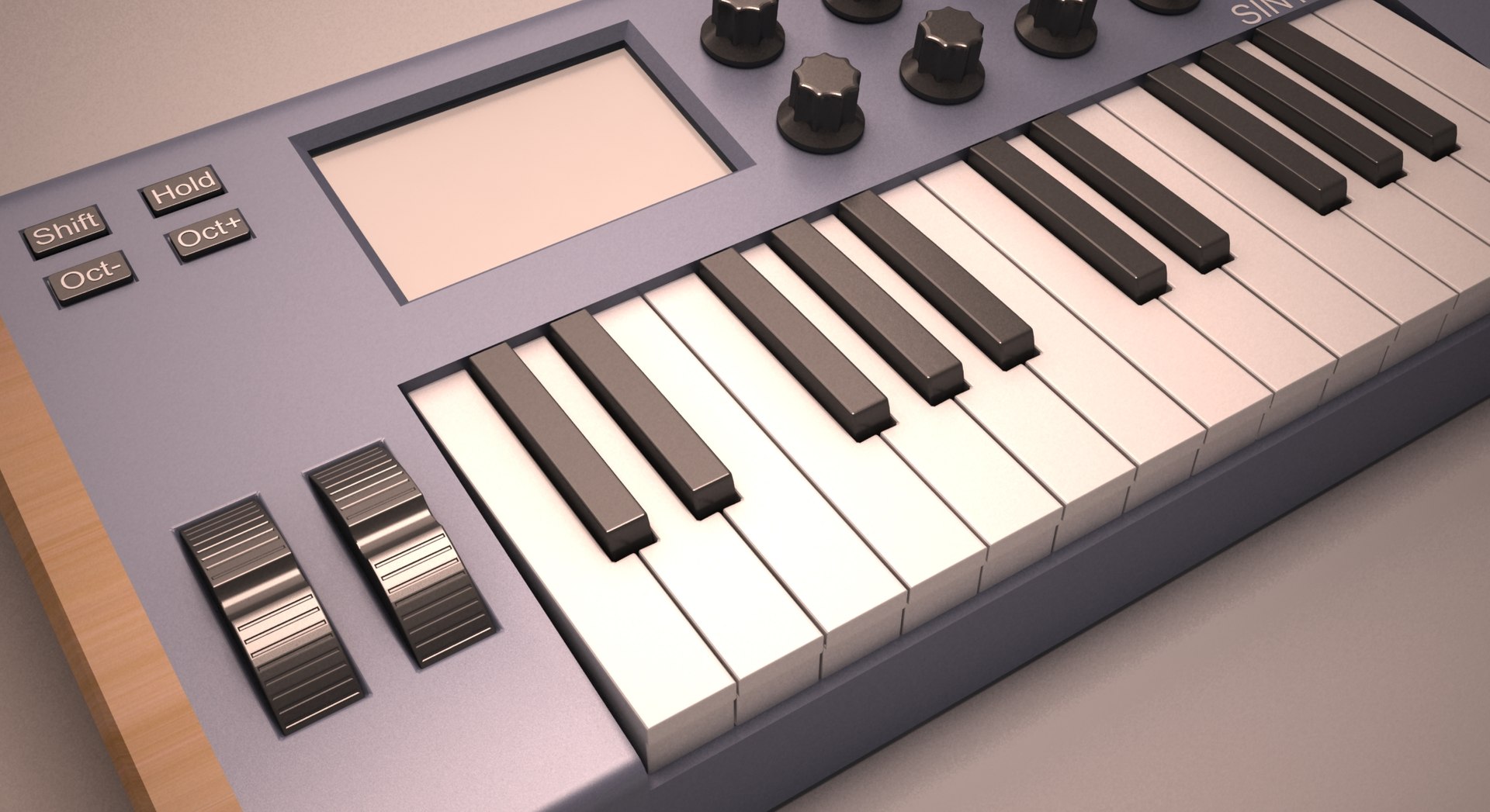 Synthesizer 3D Model - TurboSquid 2171433