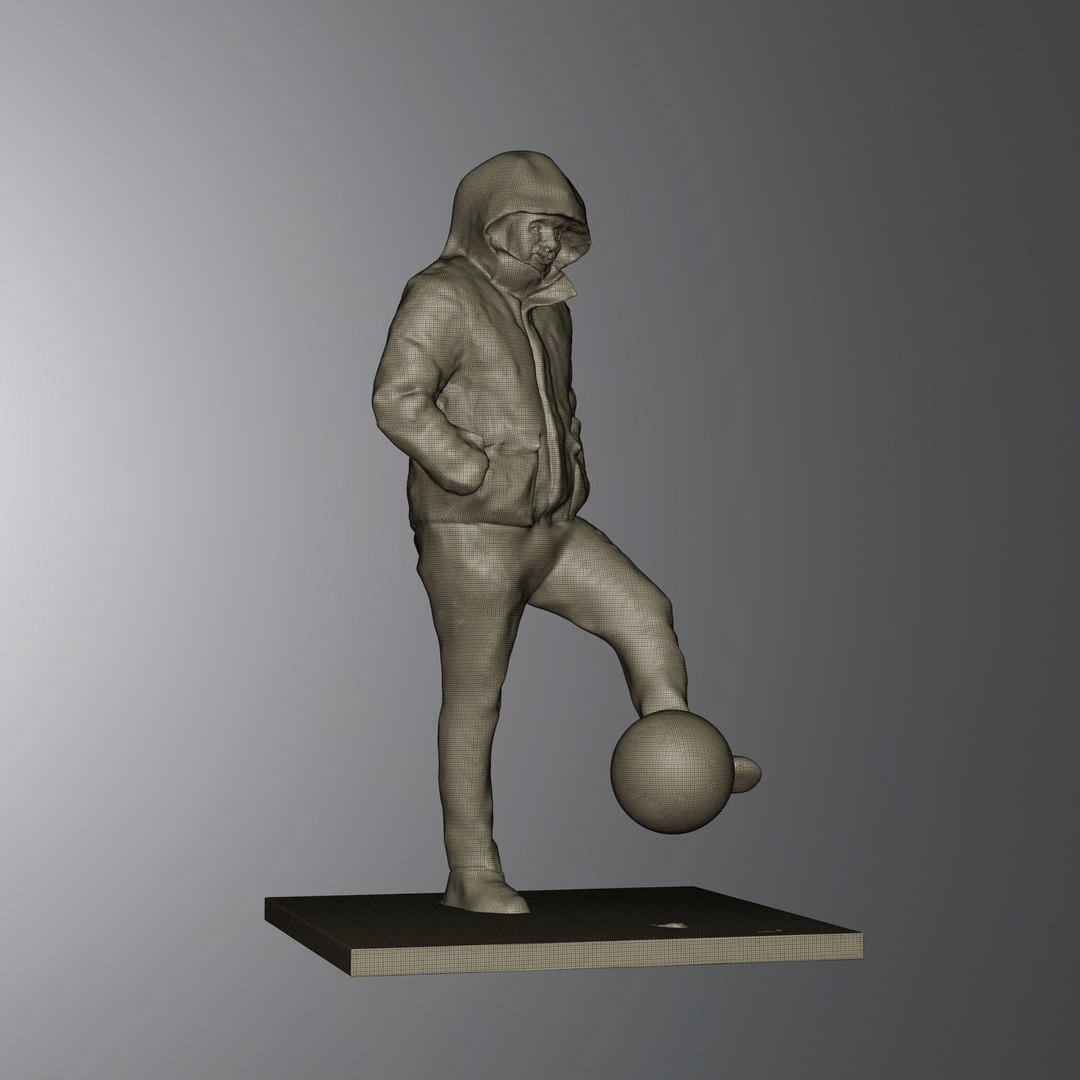 3D Footbal Player Human - TurboSquid 2168756