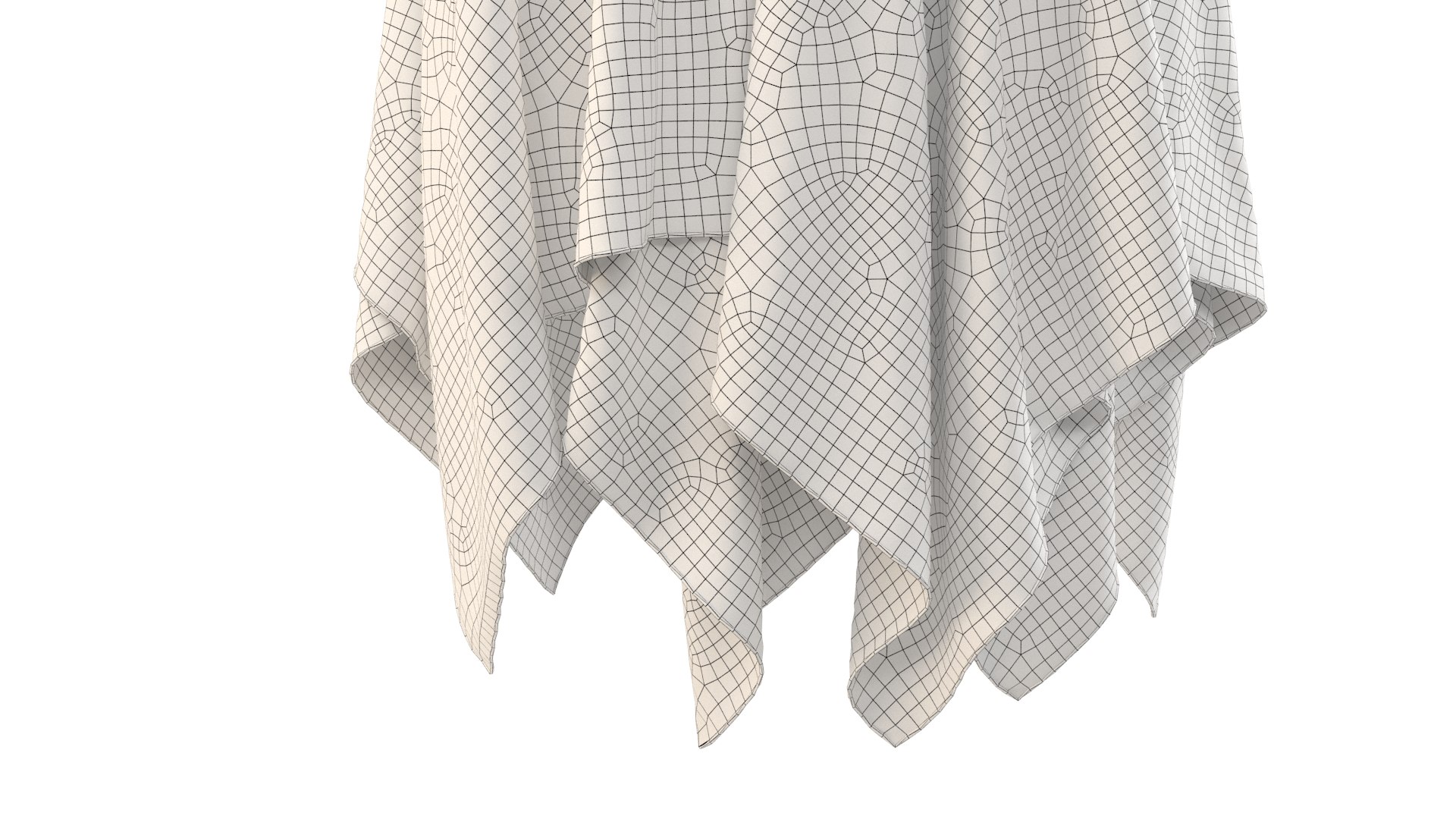 3D Model Skirts Handkerchief - TurboSquid 1474460