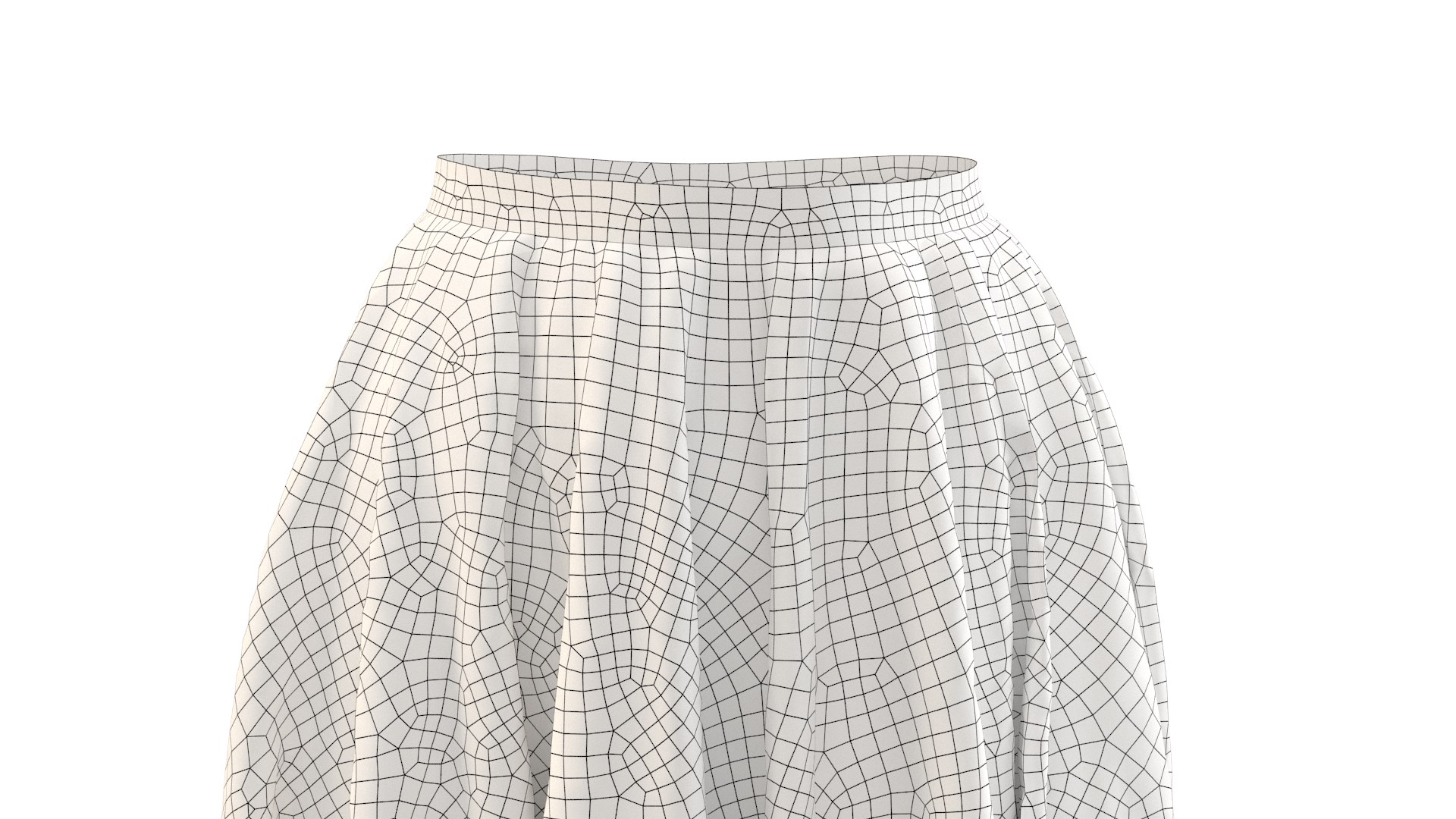 3D Model Skirts Handkerchief - TurboSquid 1474460