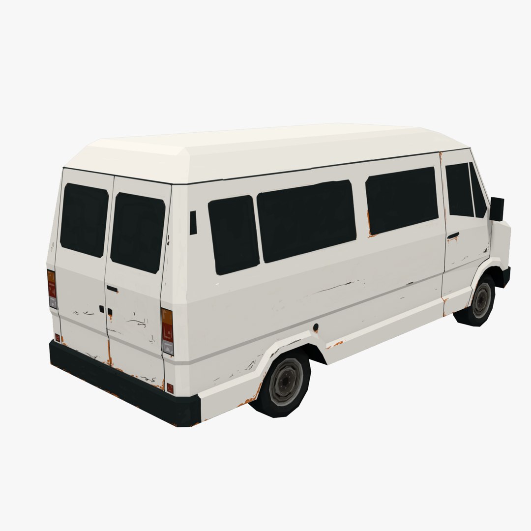 Van Car 3D Model - TurboSquid 1277197