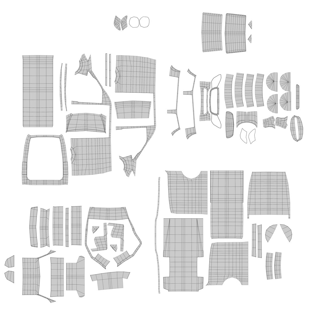 Cargo Van 3D - TurboSquid 2415786