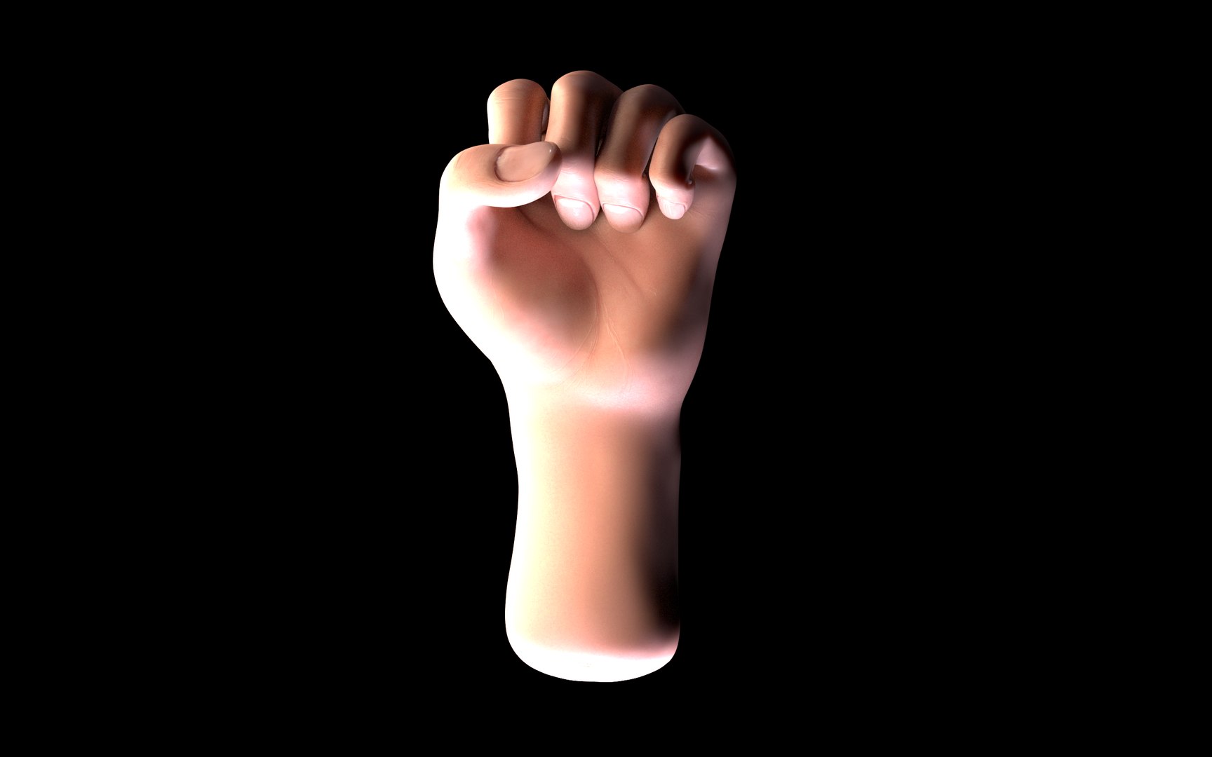 3D hand rig model - TurboSquid 1460009