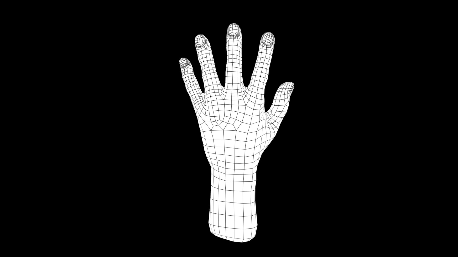 3D hand rig model - TurboSquid 1460009