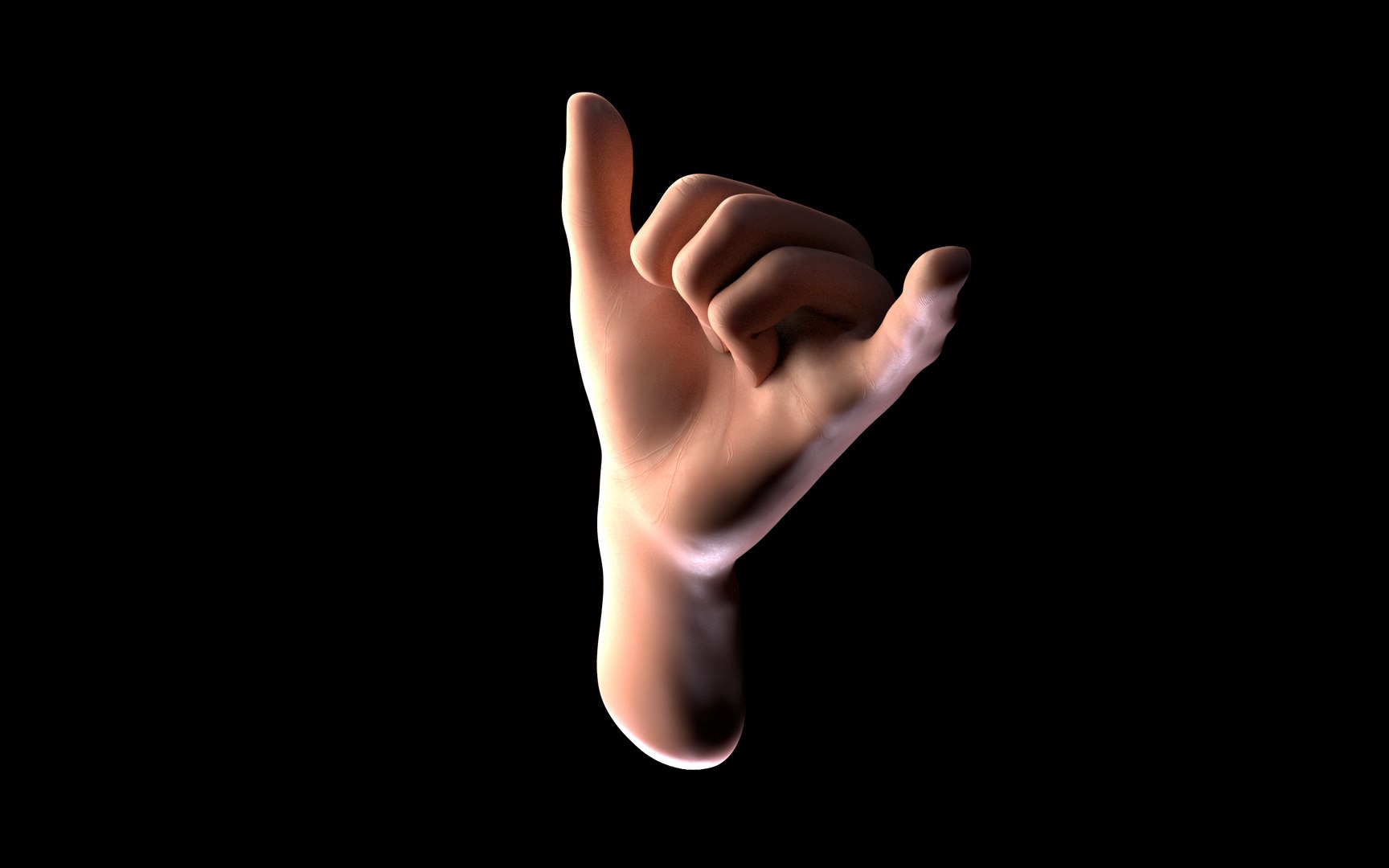 3D hand rig model - TurboSquid 1460009