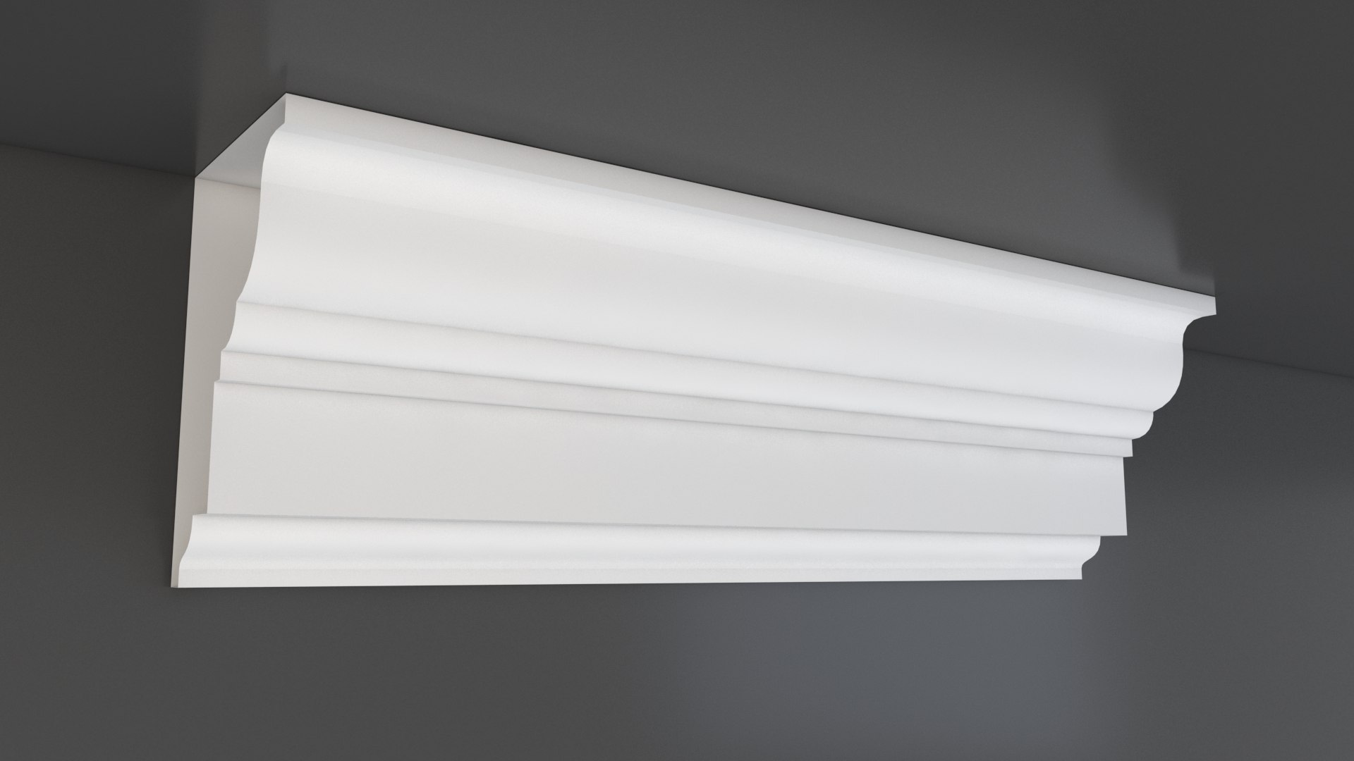 3D Cornice 113 Straight - TurboSquid 2027201