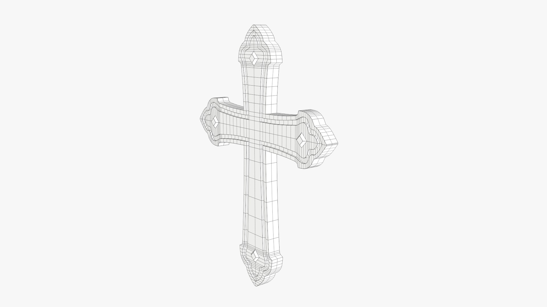3D Cross Model - TurboSquid 1973269