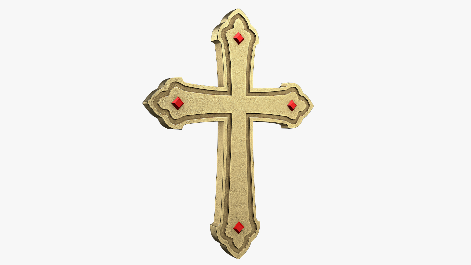 3D Cross Model - TurboSquid 1973269