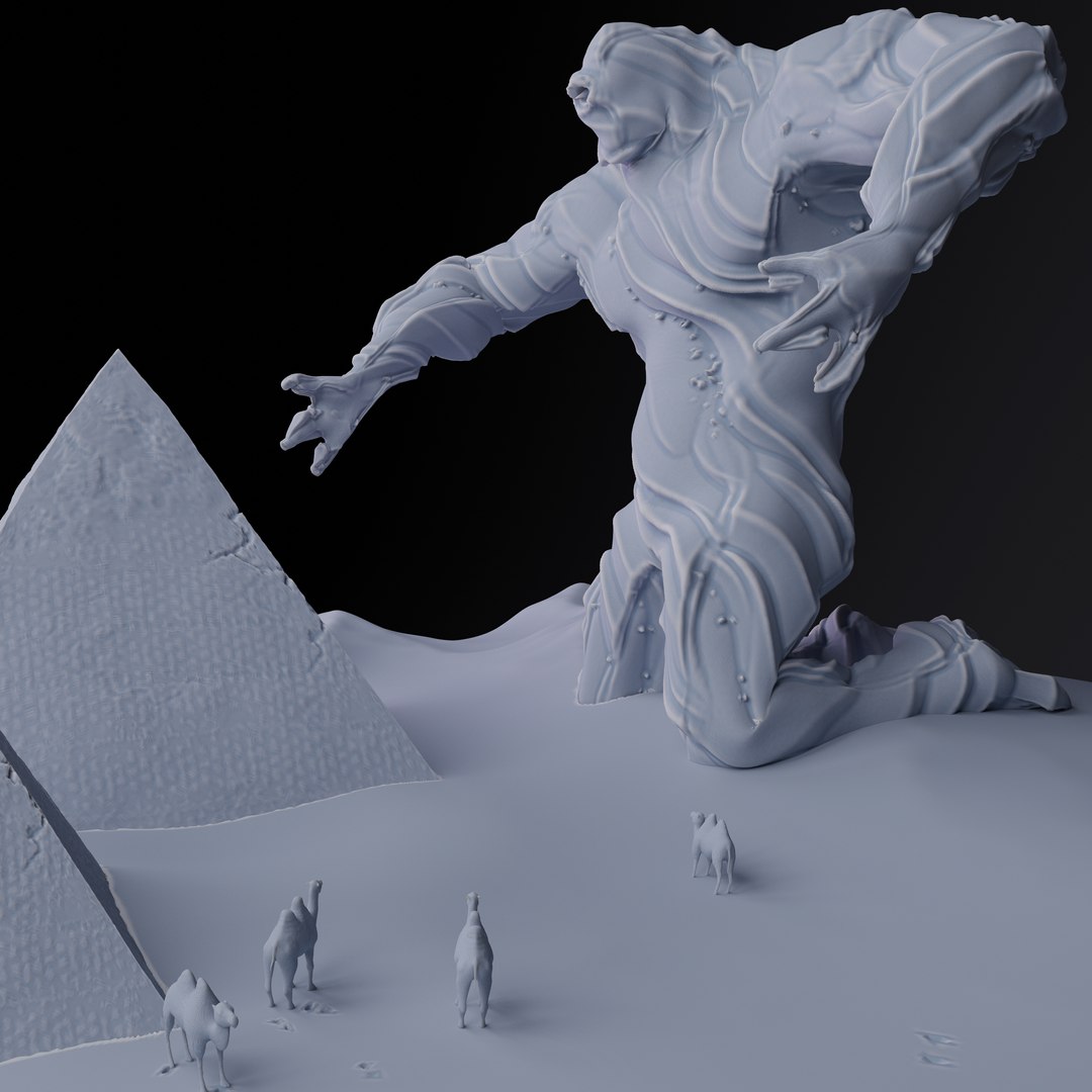 3D Model Monster Print Limited Edition - TurboSquid 1631743