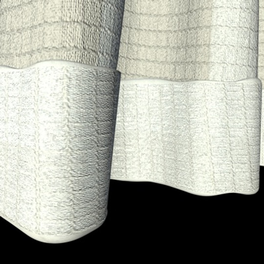 C4d Window Drapes Curtains