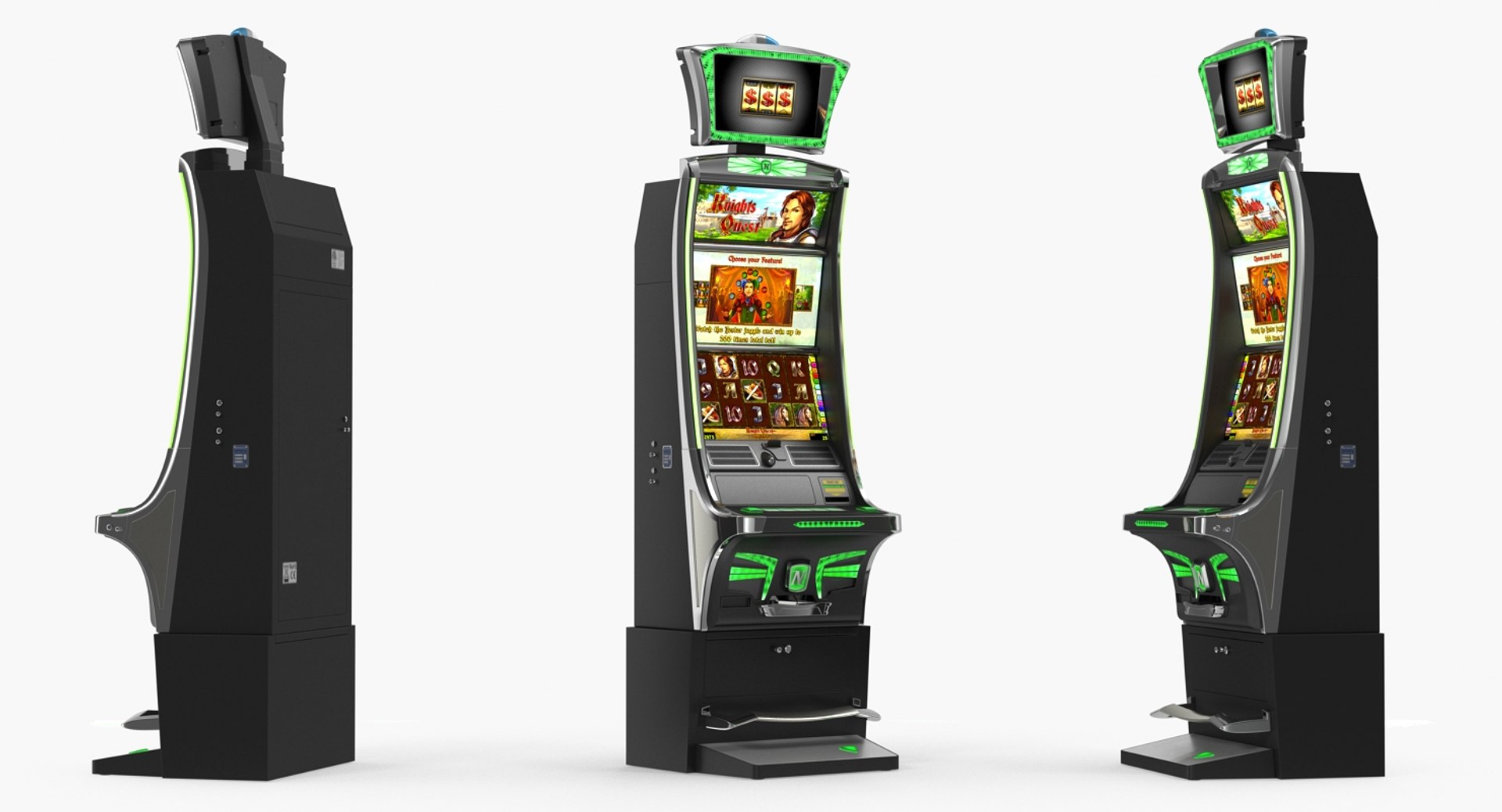 Slot machine emerald 3D model - TurboSquid 1278020