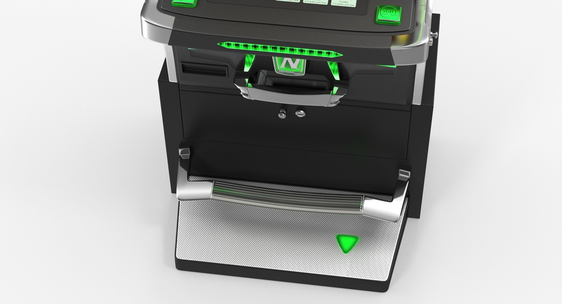 Slot machine emerald 3D model - TurboSquid 1278020