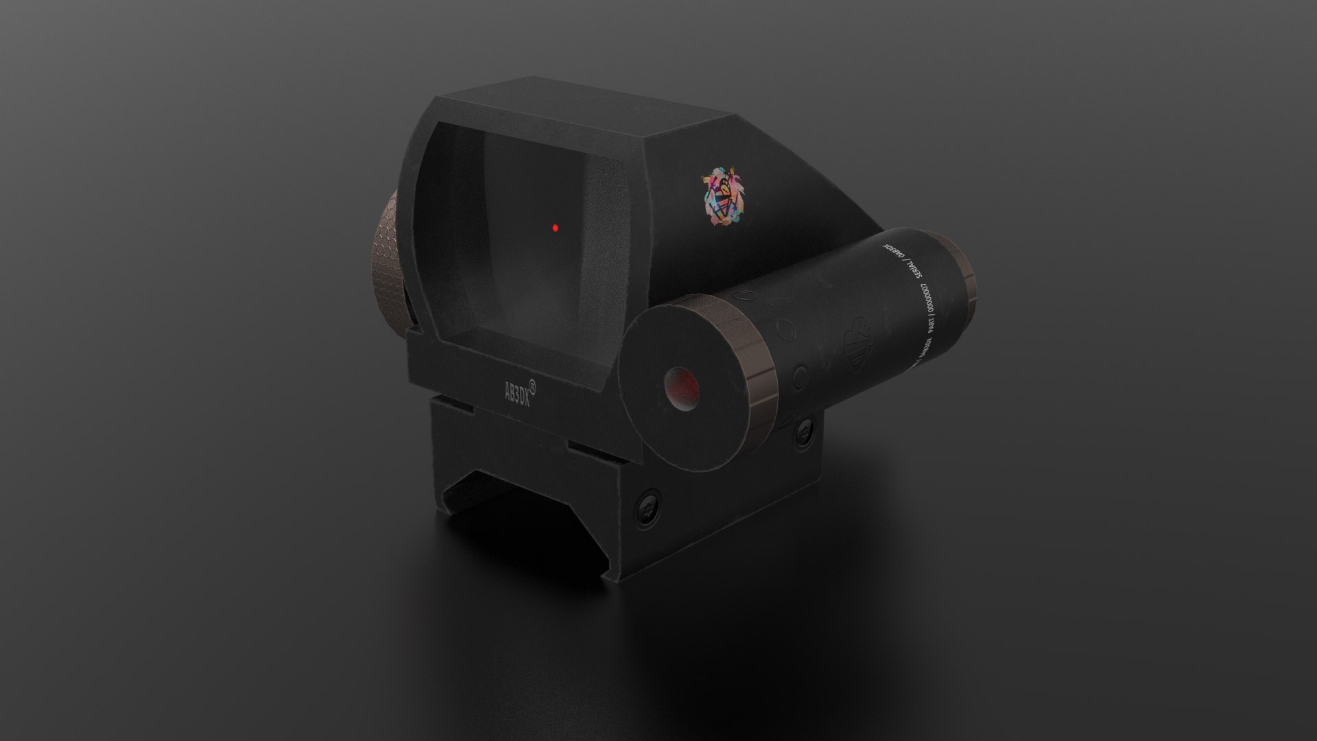 Reflex Scope 3D Model - TurboSquid 1862834