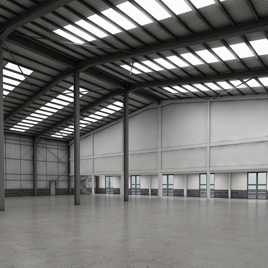 warehouse 3d max
