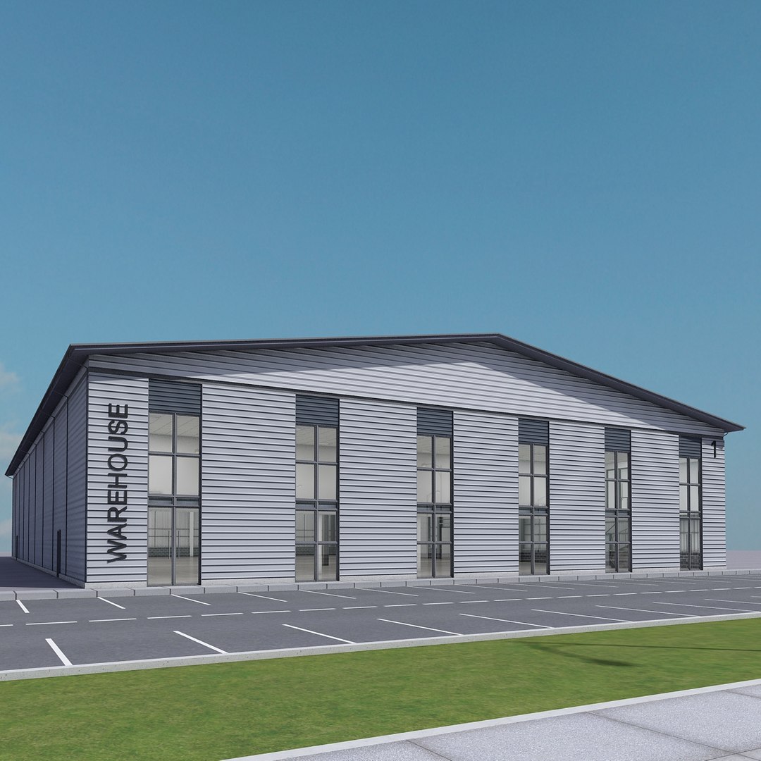 warehouse 3d max