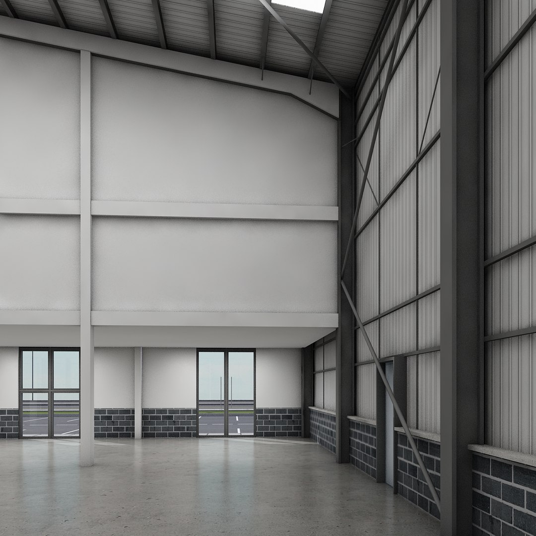 warehouse 3d max