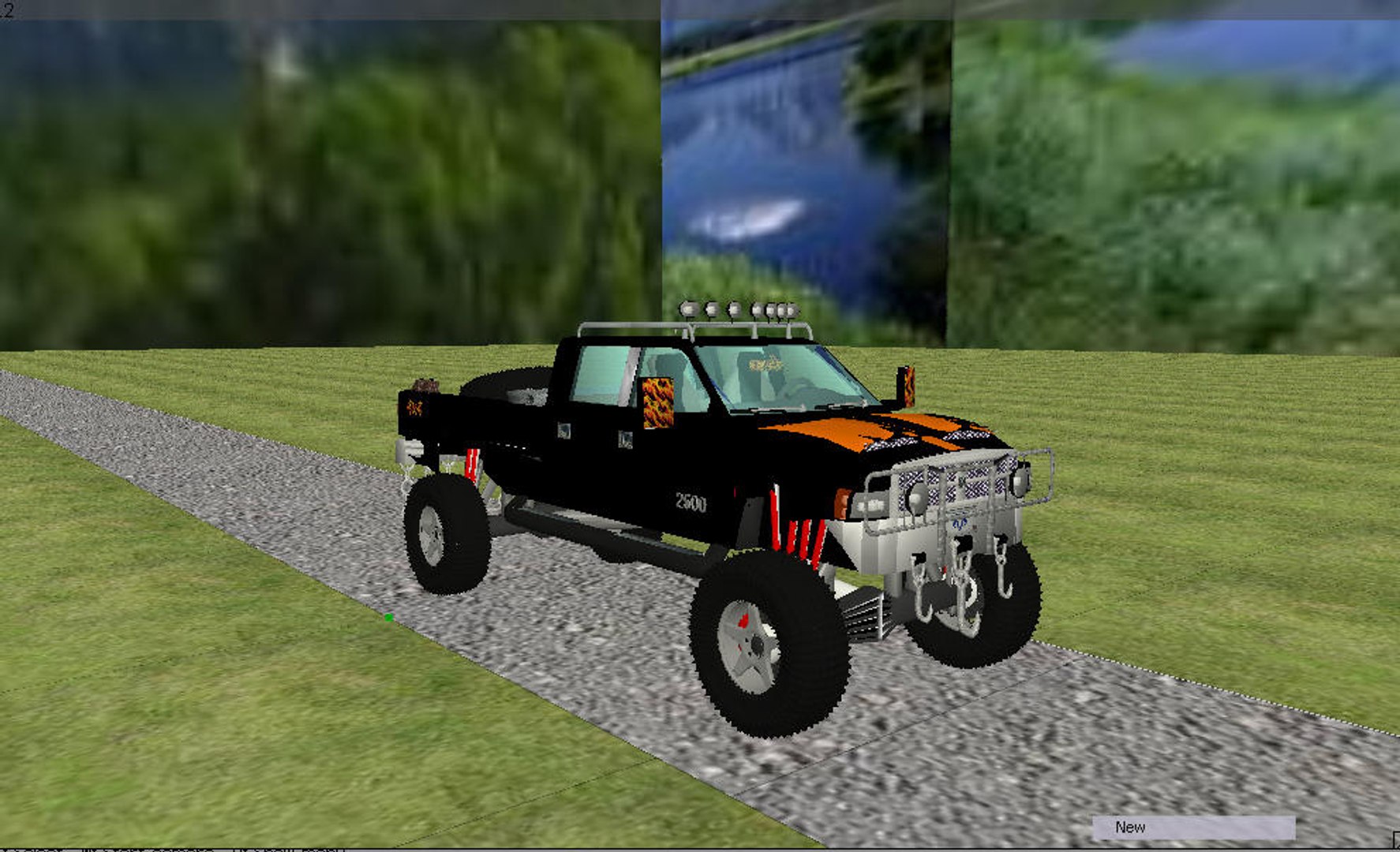 3ds Max Dodge Ram 2500 Pickup Truck