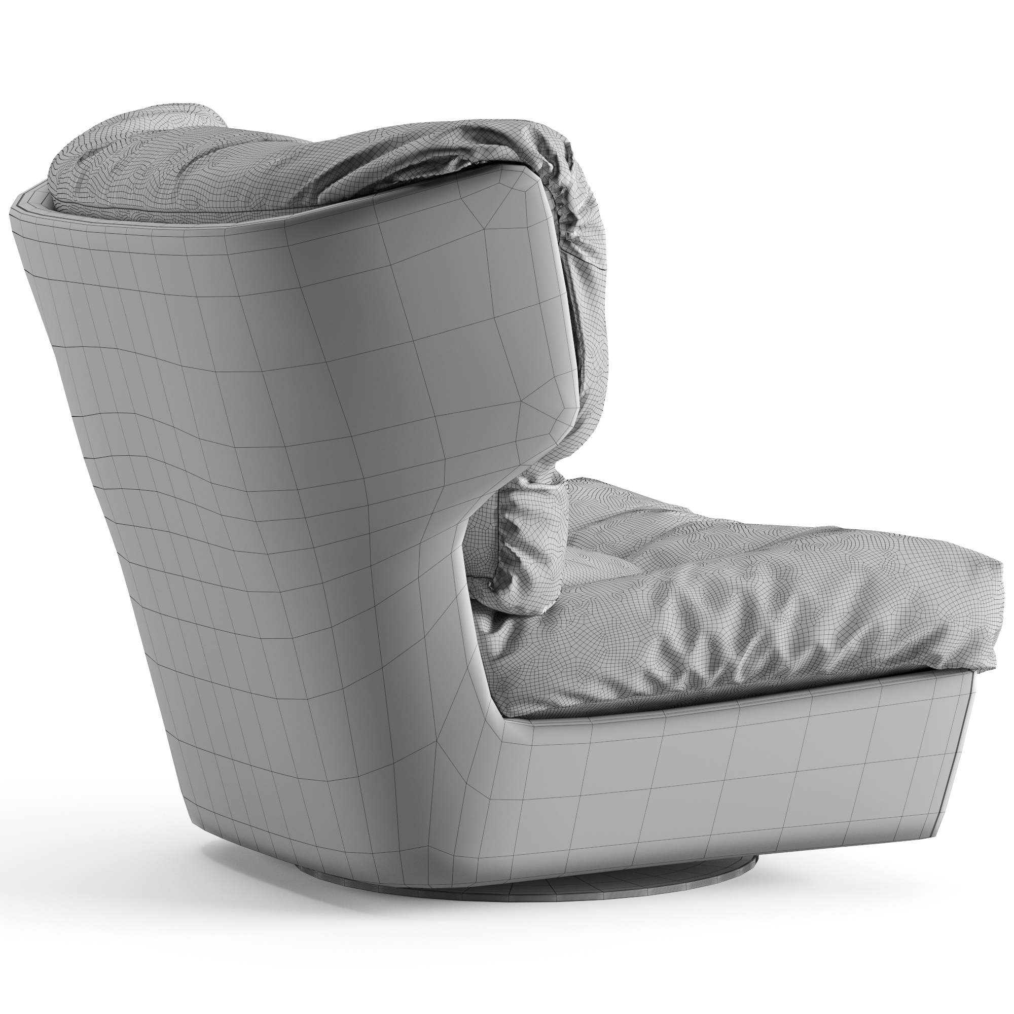 3D Baxter Milano Armchair model - TurboSquid 1794382