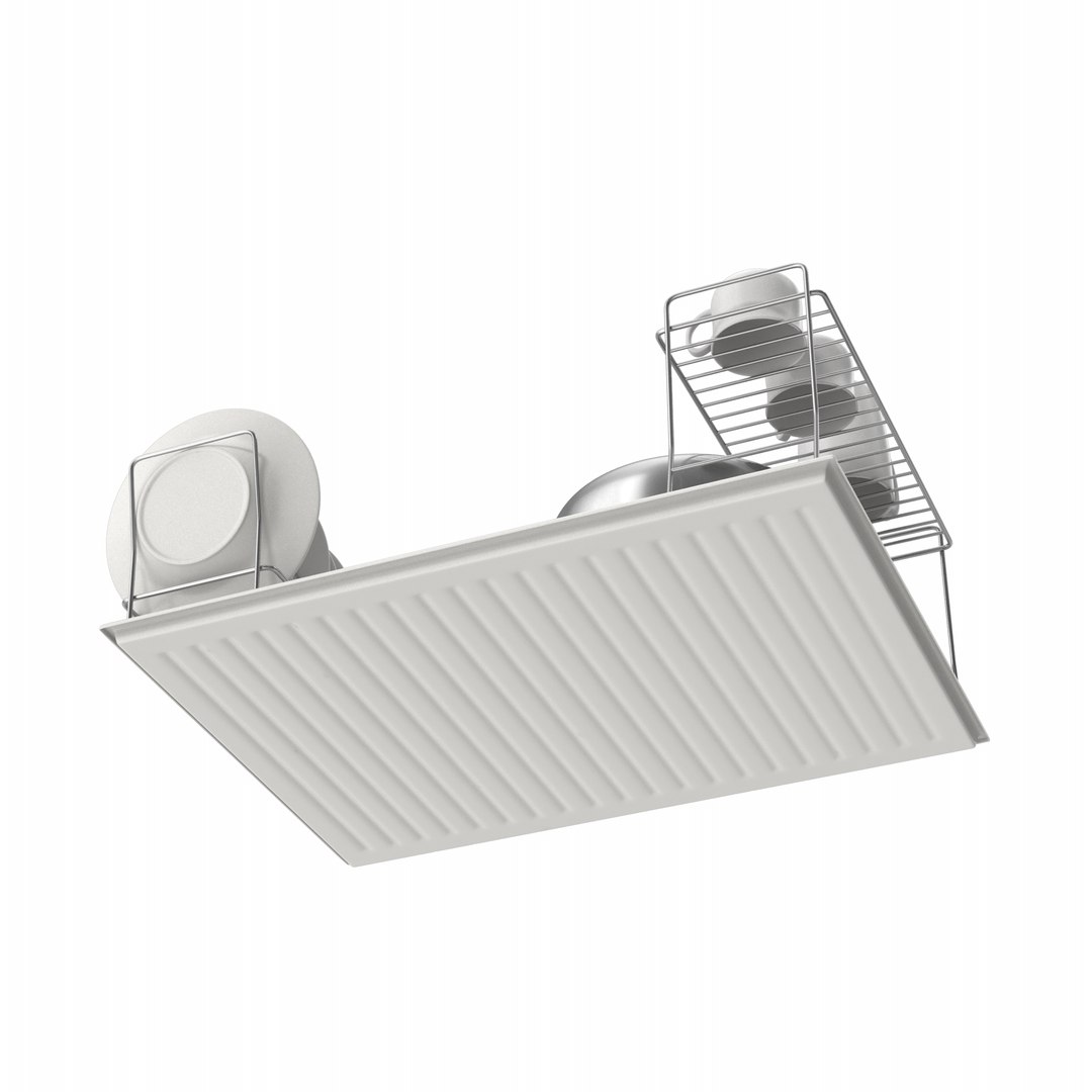 Dish Drainer Set Model - TurboSquid 2025681