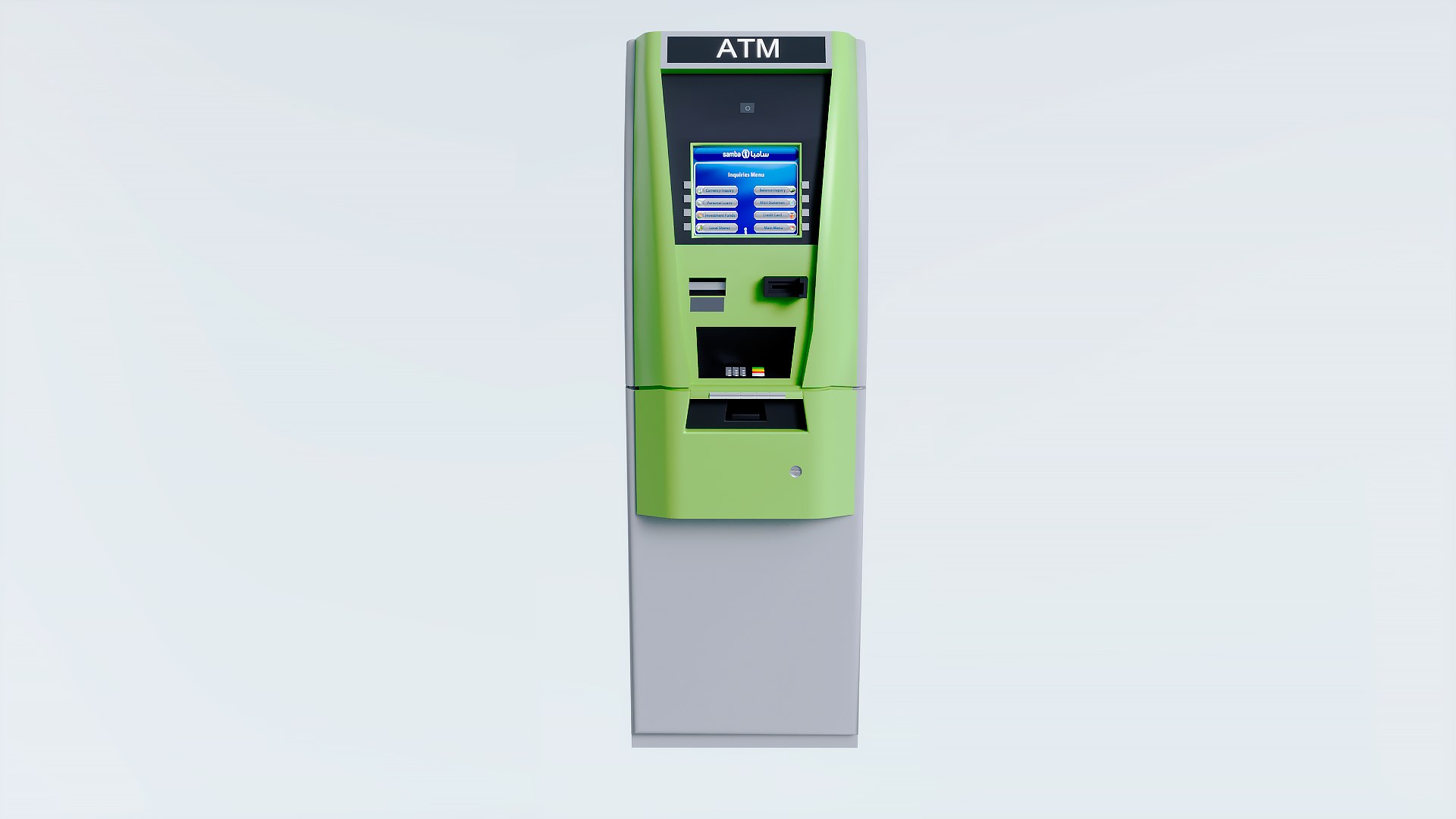 ATM 3D Model - TurboSquid 2048005