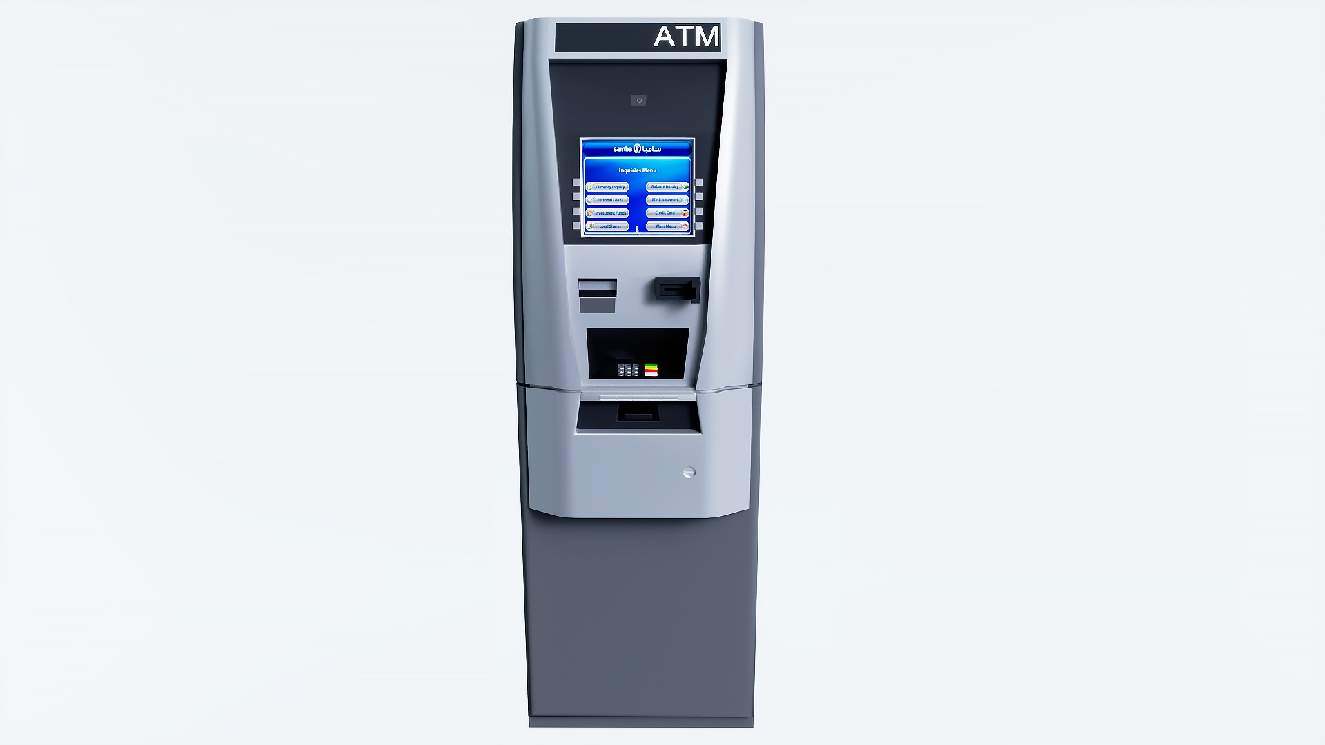 ATM 3D Model - TurboSquid 2048005