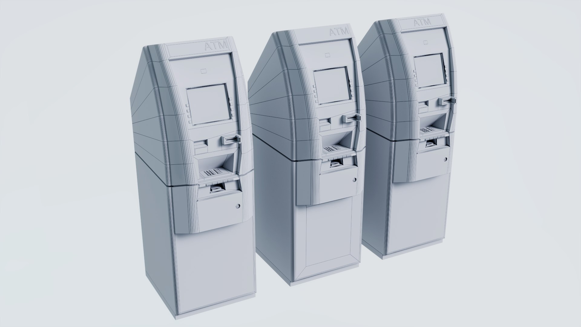 ATM 3D Model - TurboSquid 2048005