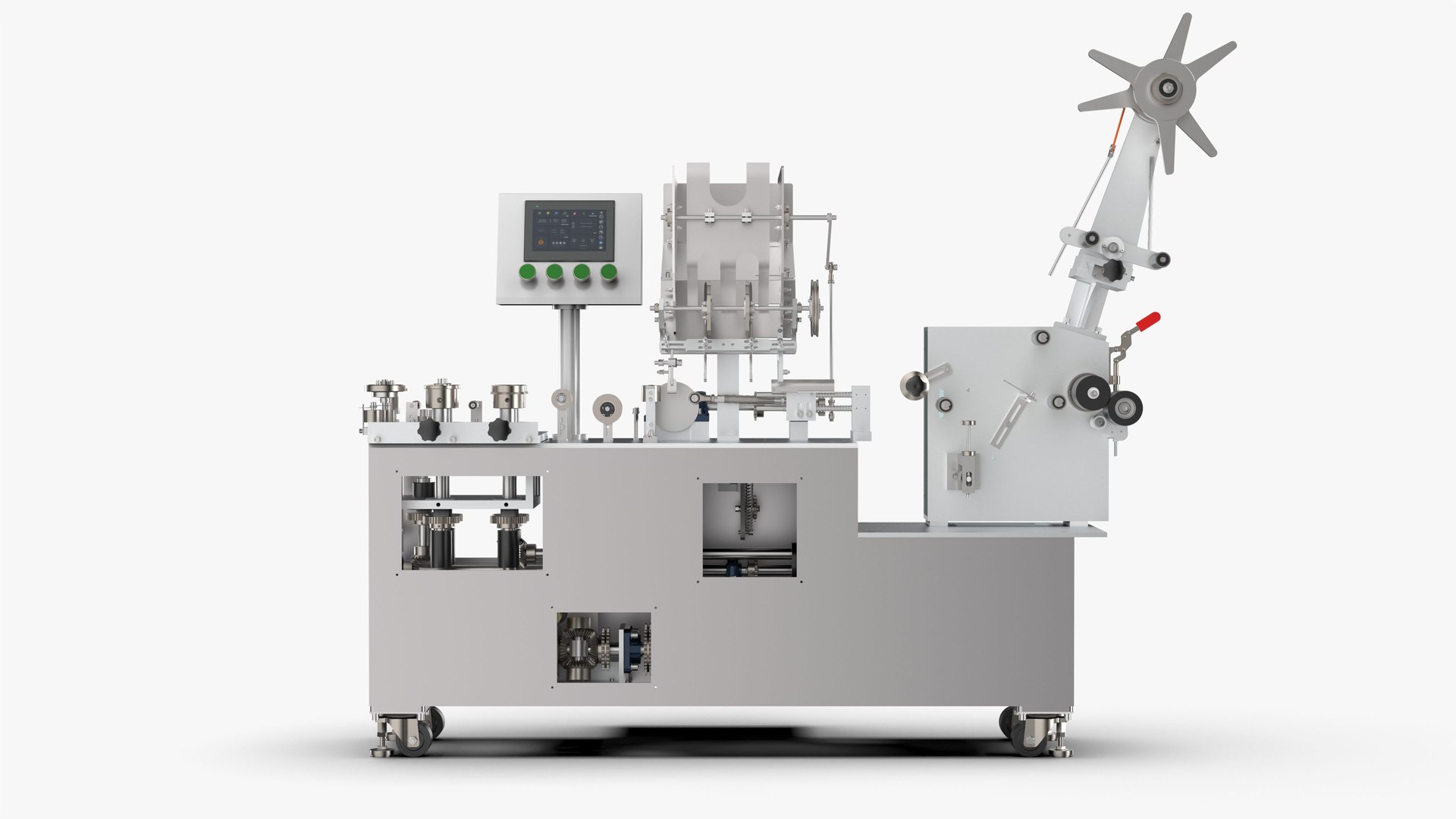 Chopsticks Straw Packing Machine 3D Model - TurboSquid 2195607