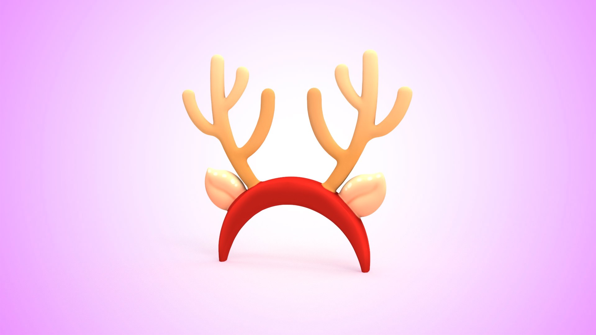 3D Prop123 Deer Headband Model - TurboSquid 2330151