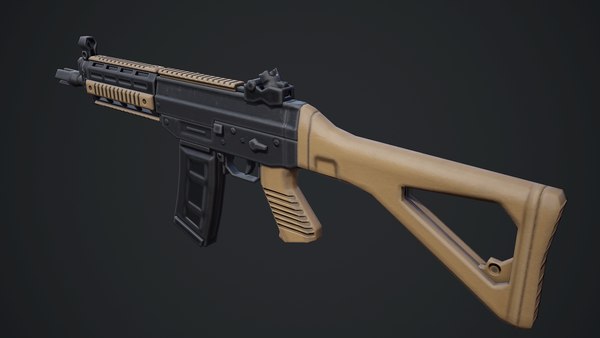 SIG SG552 Commando PACK model - TurboSquid 1792164