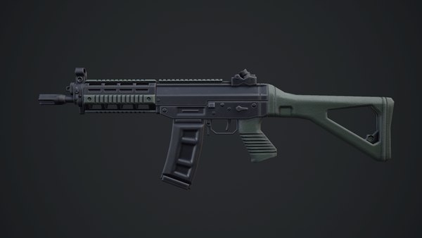 SIG SG552 Commando PACK model - TurboSquid 1792164