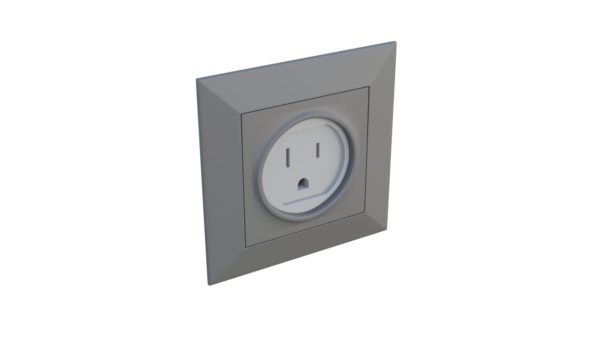 Single Socket Type B 3D Model - TurboSquid 2190826