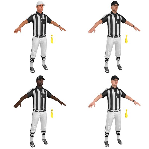 3D Referee Models | TurboSquid