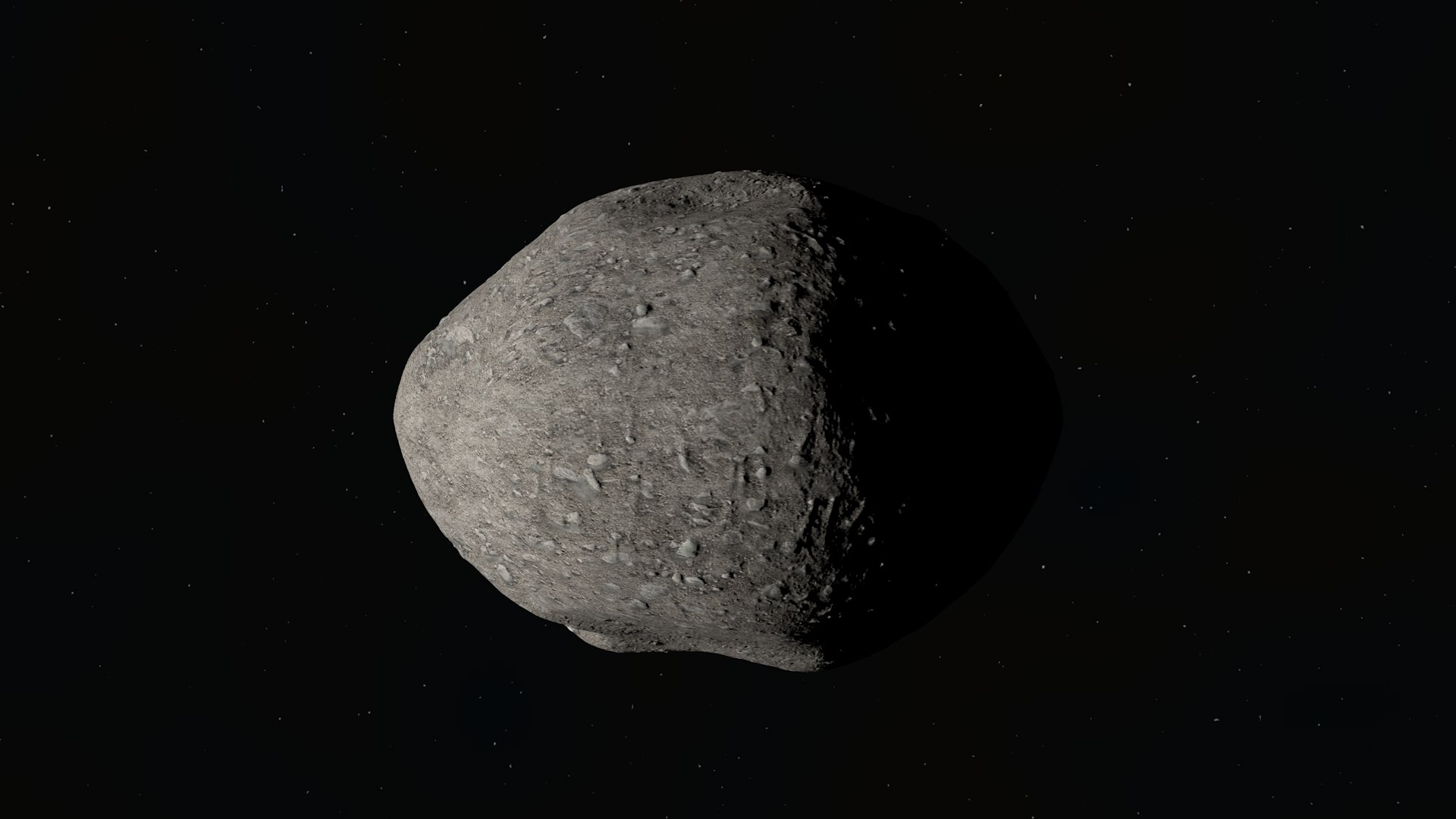 Asteroid Didymos Dimorphos 3D - TurboSquid 1977194