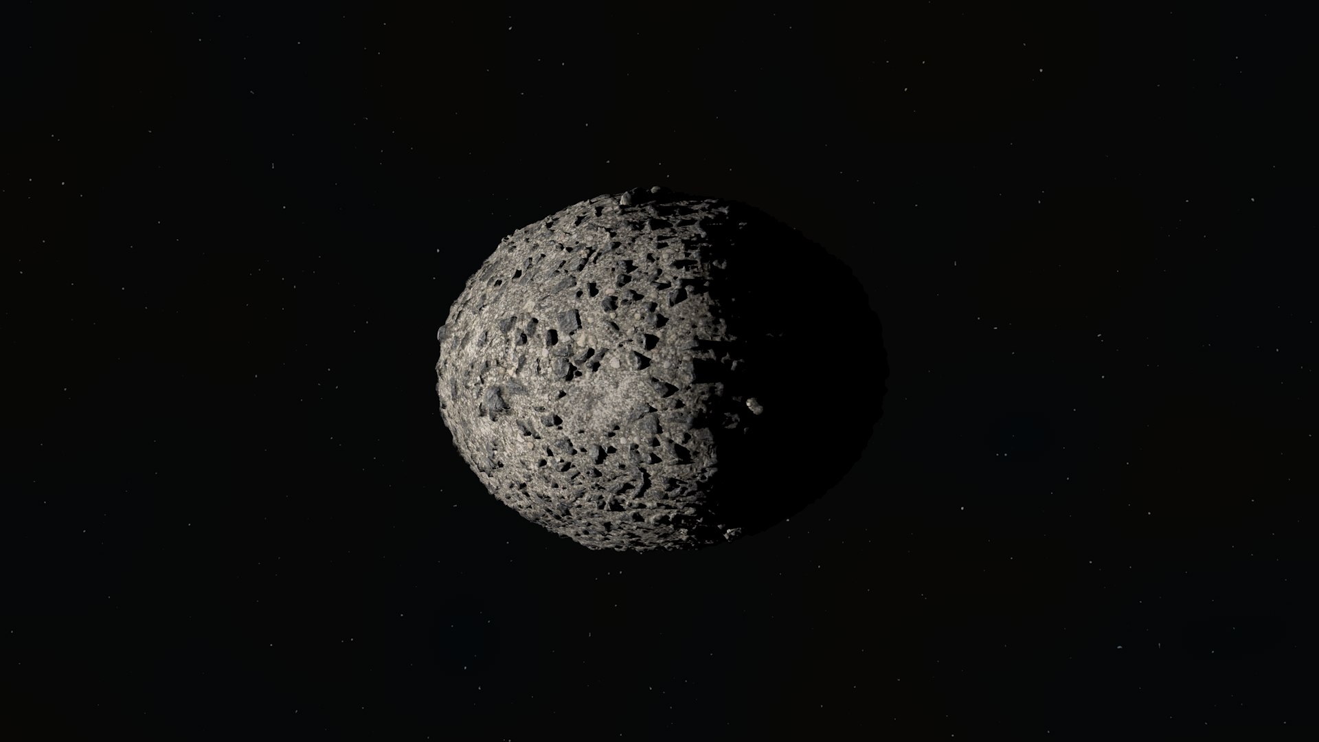 Asteroid Didymos Dimorphos 3D - TurboSquid 1977194