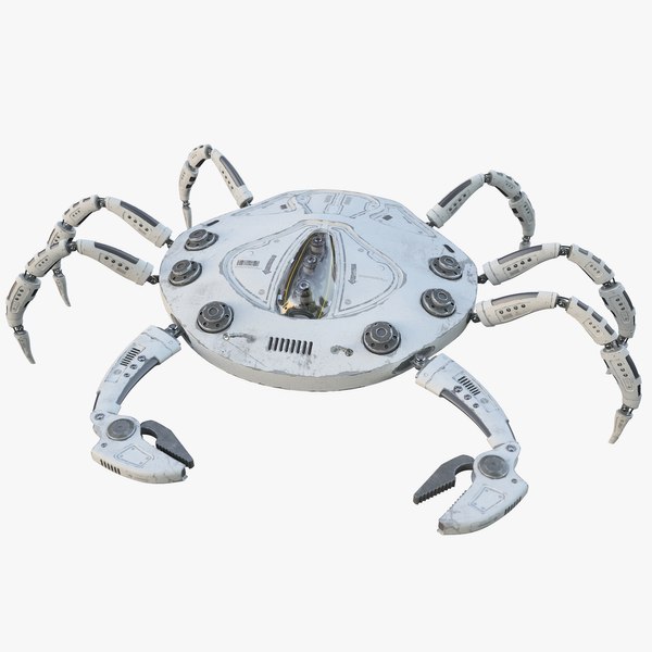 3D robo crab model - TurboSquid 1224208