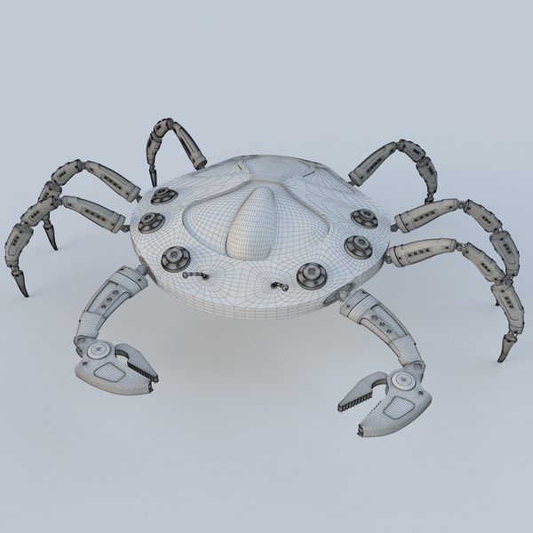 3D robo crab model - TurboSquid 1224208