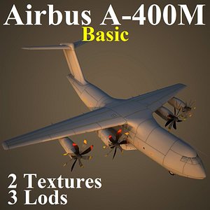 Airbus A400 3D Models for Download | TurboSquid