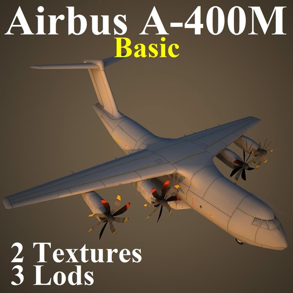 Airbus A400 3D Models for Download | TurboSquid