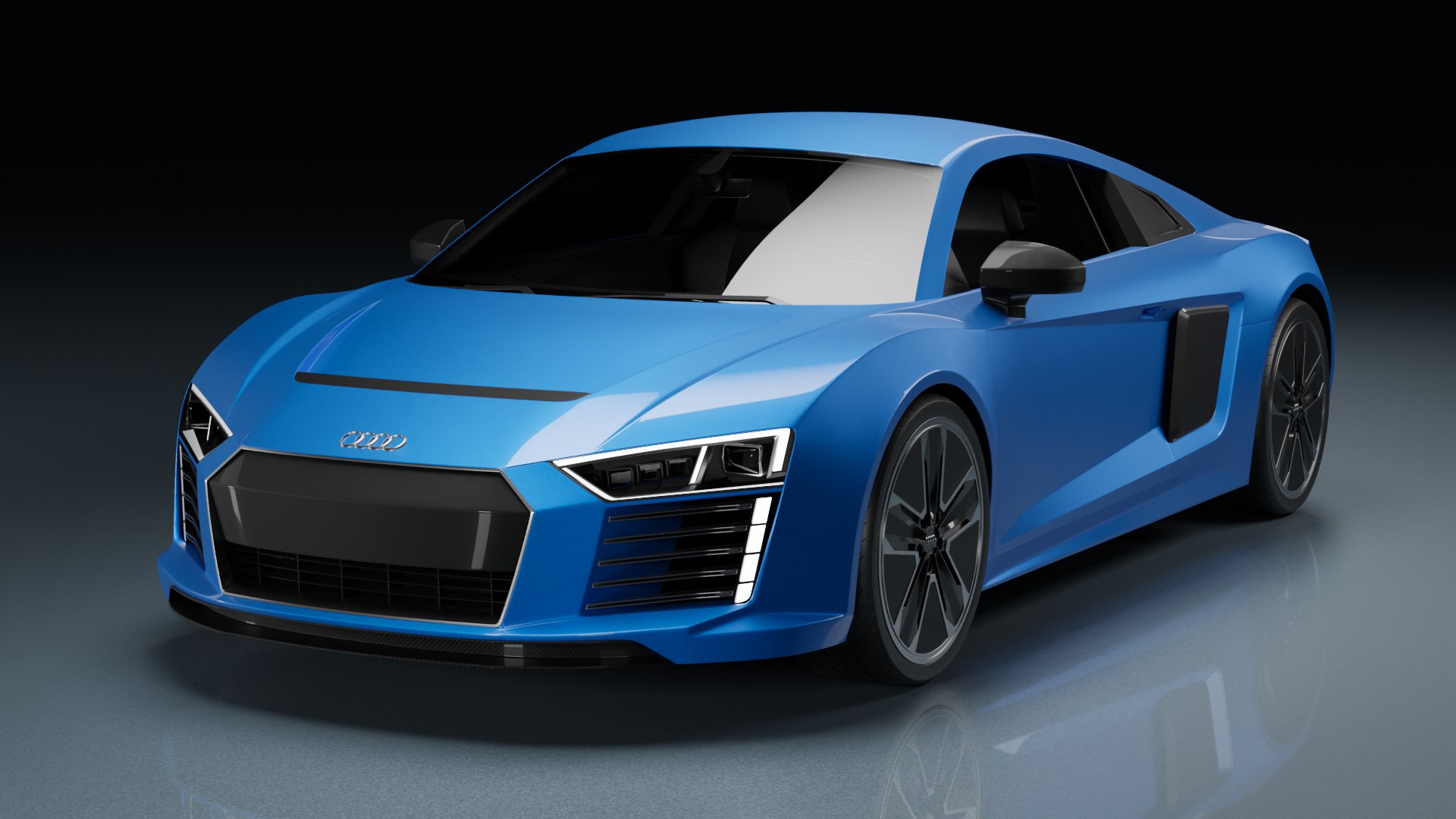Audi R8 E-tron 2016 3D Model - TurboSquid 2092304