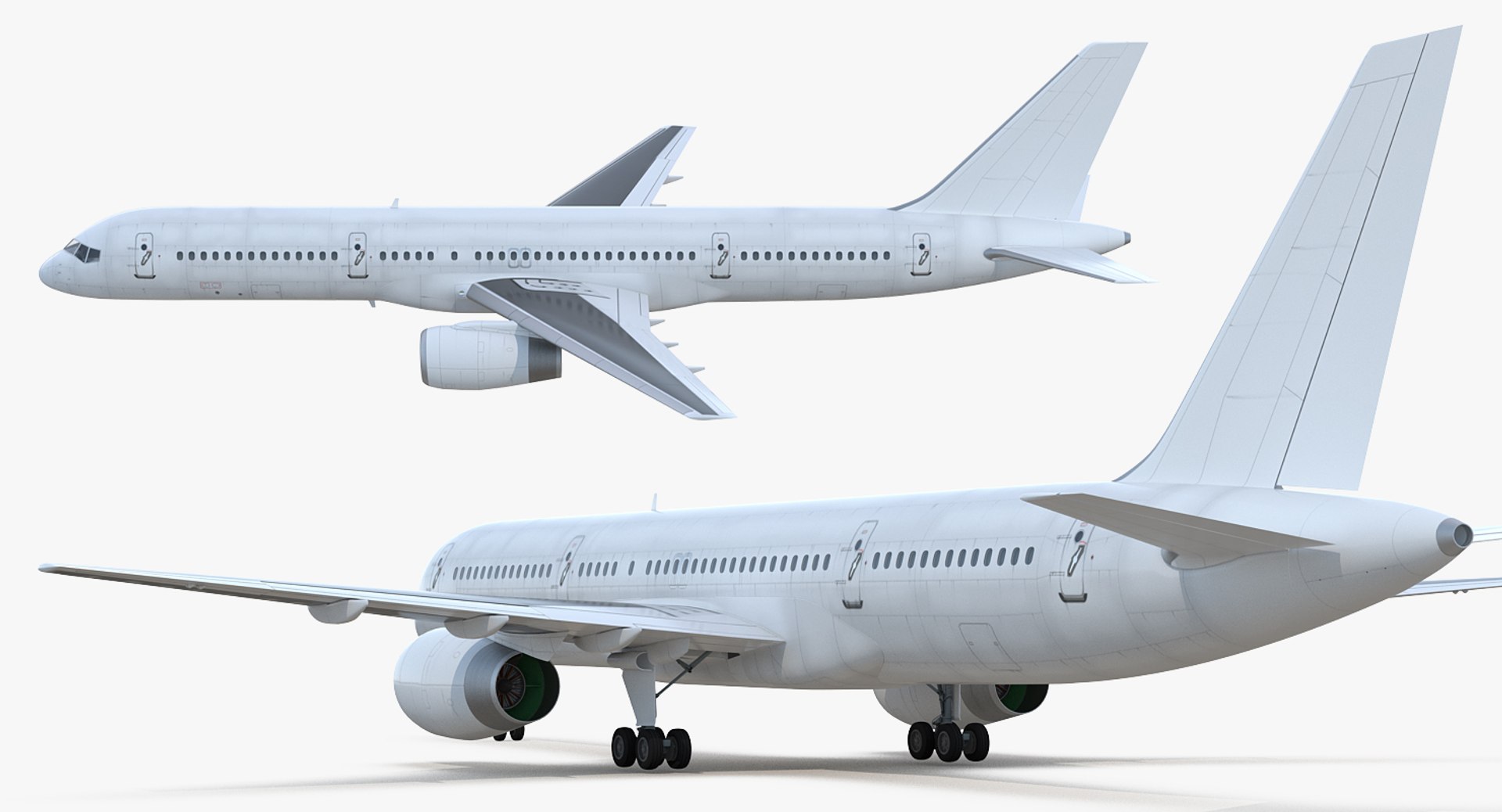 Boeing 757-200 Generic 3D Model - TurboSquid 1233437