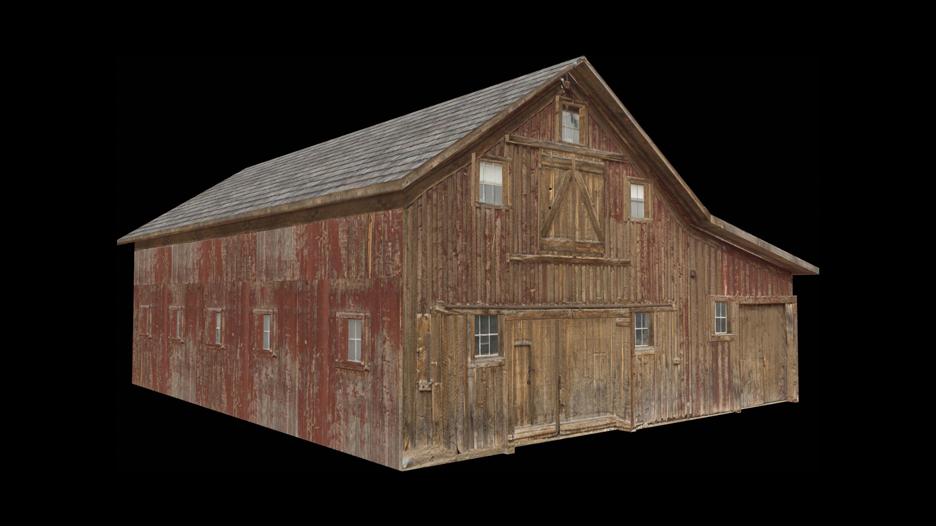 American Farm Barn 3D Model - TurboSquid 1556608