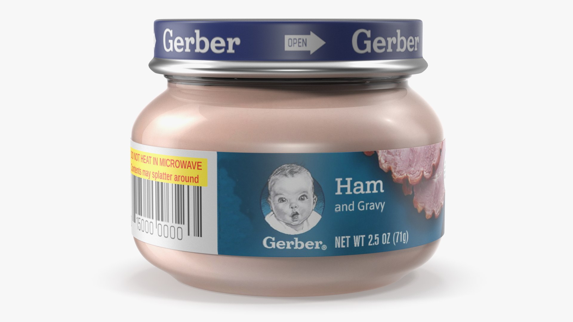 3D Baby Food Gerber Collection 5 model - TurboSquid 2116379