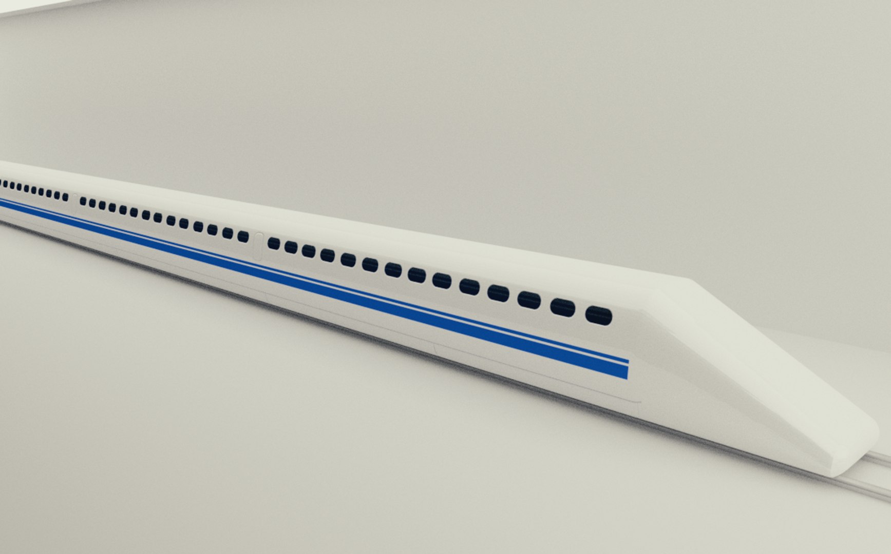 Bullet Train Model - TurboSquid 1220930