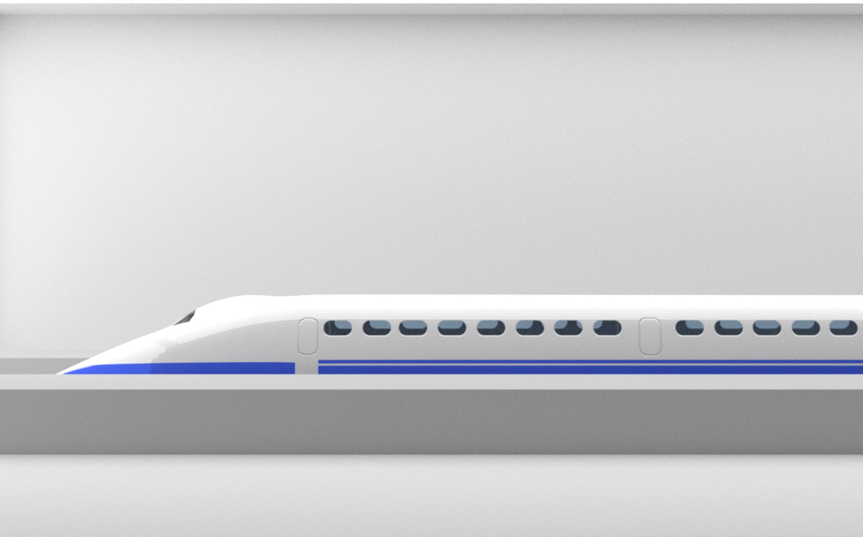 Bullet Train Model - TurboSquid 1220930