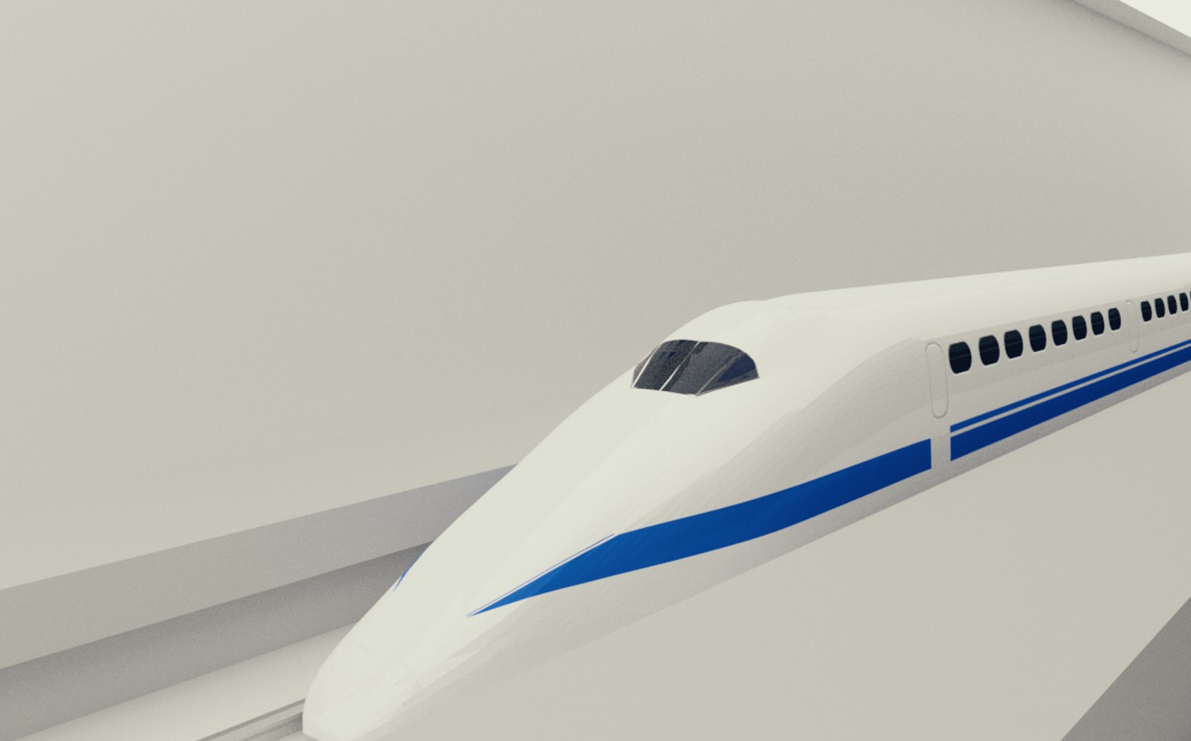 Bullet Train Model - TurboSquid 1220930